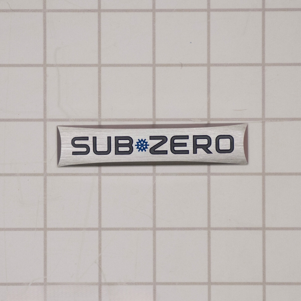 Professional Sub-Zero Nameplate 7042796 Replacement