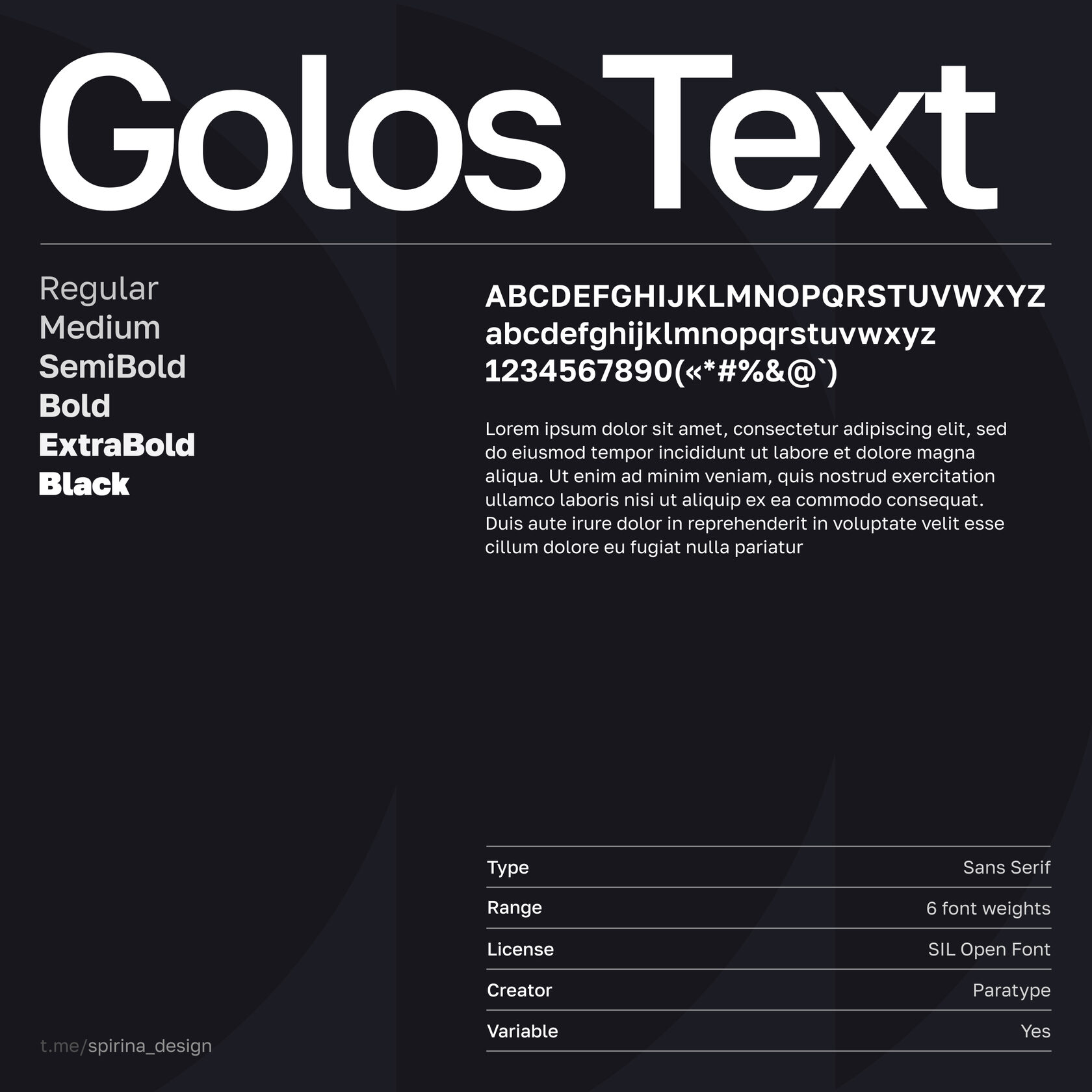 Golos Text