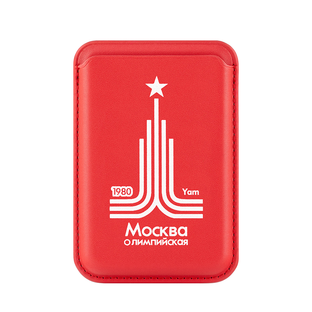 Чехол карман - картхолдер для карт на iPhone МОСКВА Yamcase