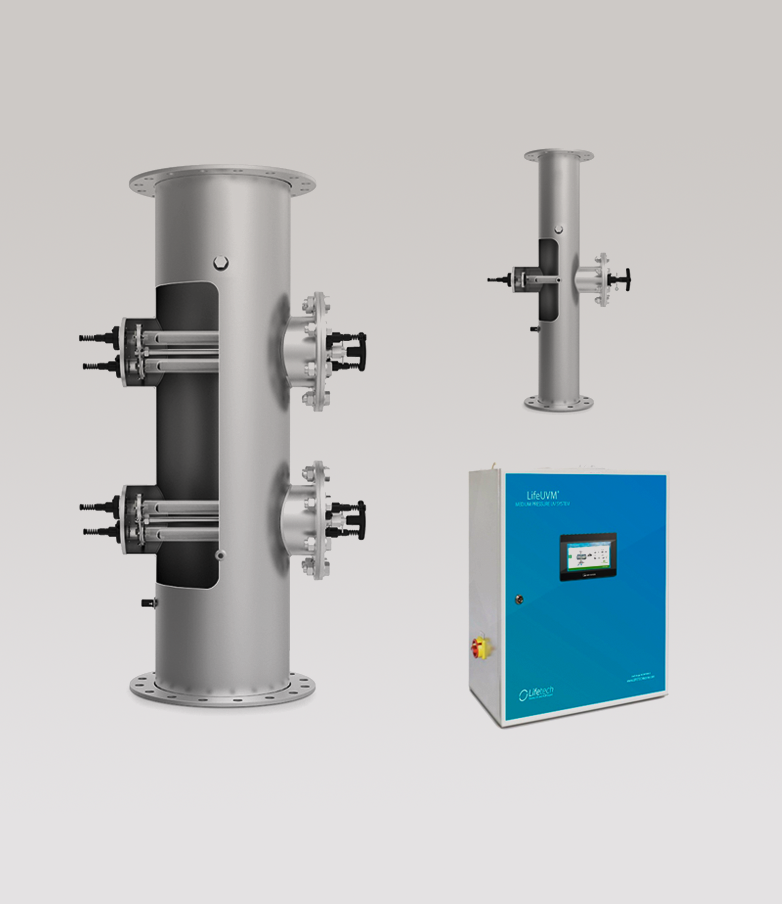 Установка УФ среднего давления LifeTech (Чехия) LifeUVM0110-16-AW-MP-TS ...