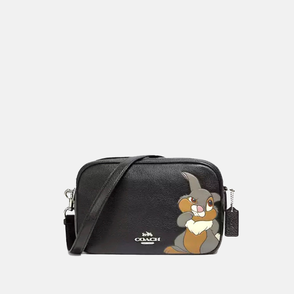 Disney X Coach Jamie Camera Bag In Signature Canvas - black