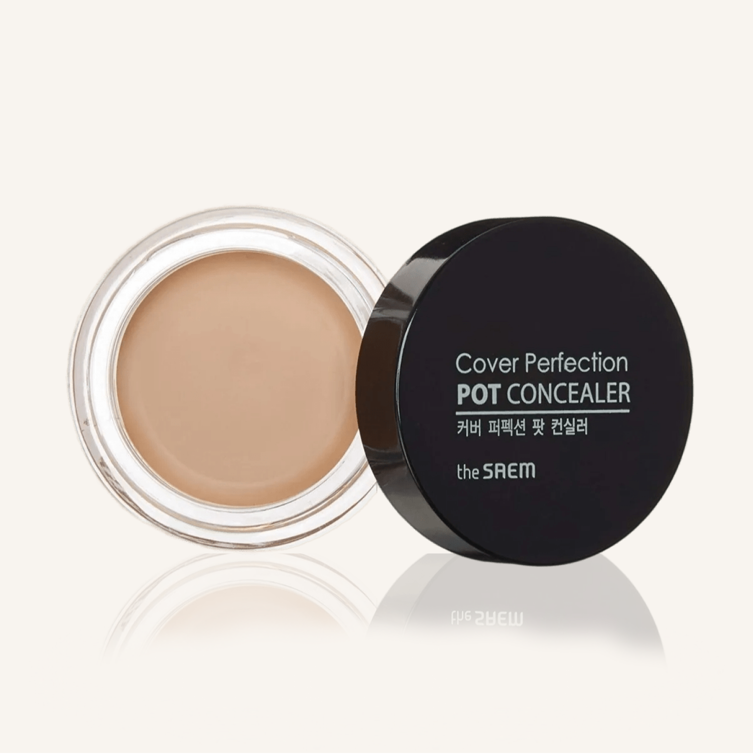 Крем-корректор для лица The Saem Cover Perfection Pot Concealer - THE SAEM