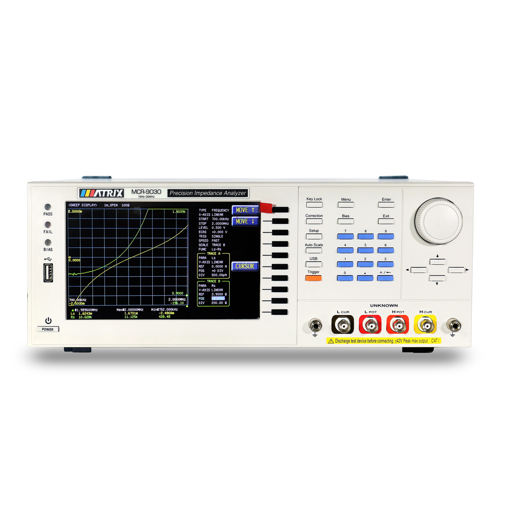 Matrix MCR-9005 - прецизионный измеритель LCR