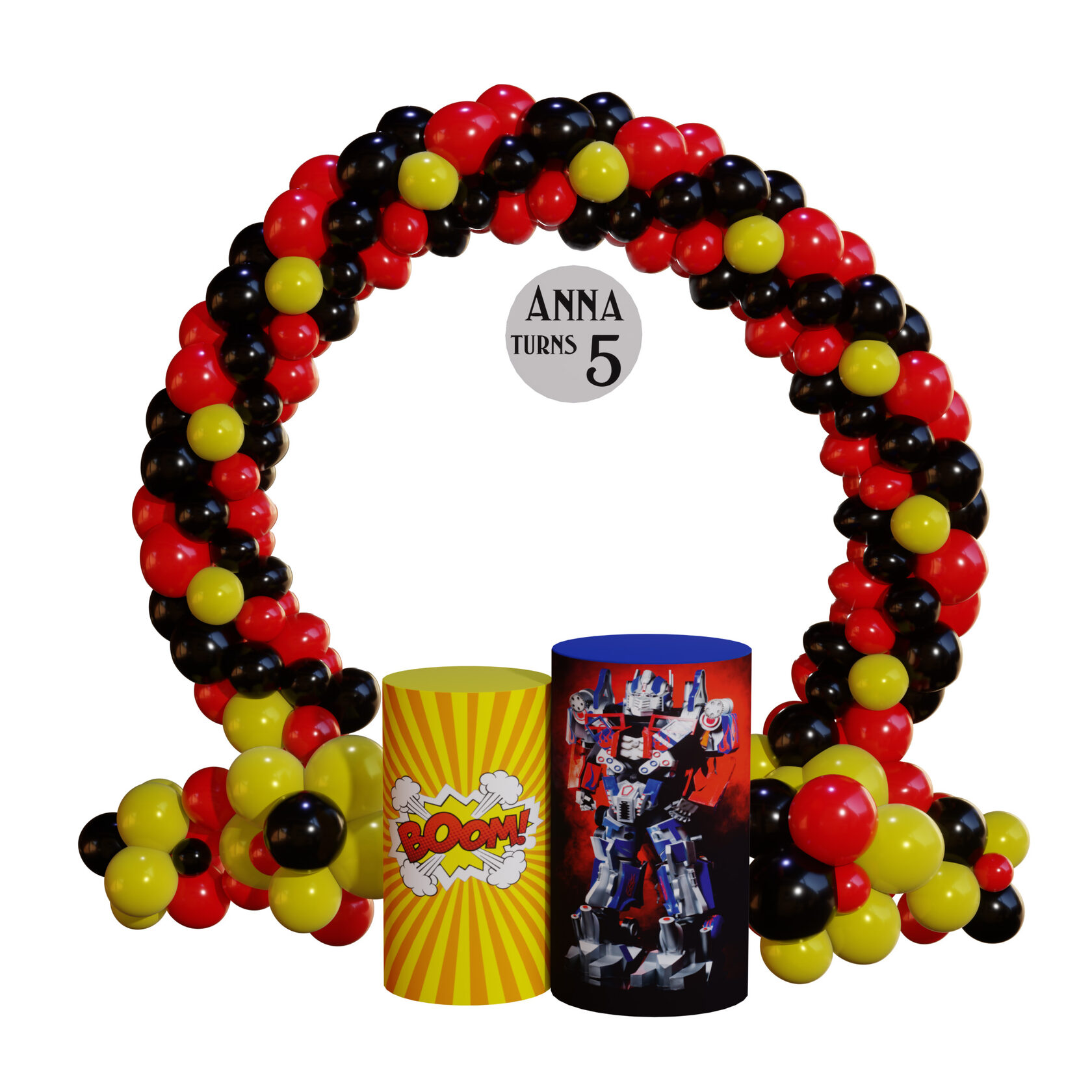 Transformers Balloon Circle