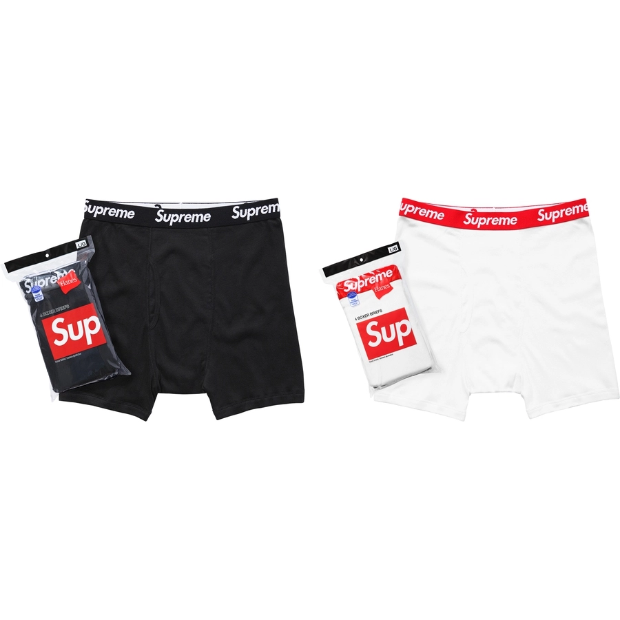 Supreme / Hanes Boxer Briefs (4 Pack)
