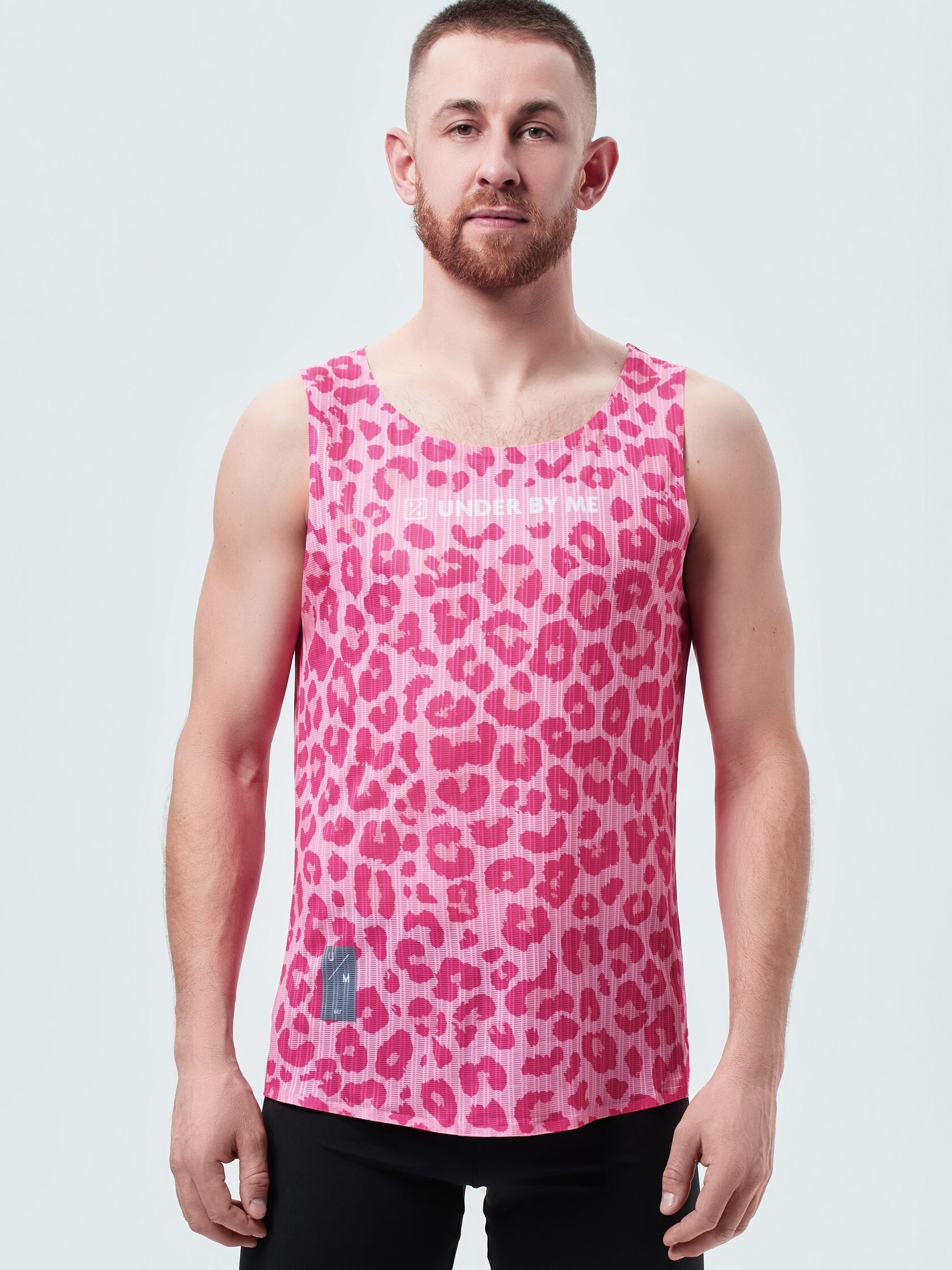 Майка UNDER BY ME Olympic Pink Leo унисекс