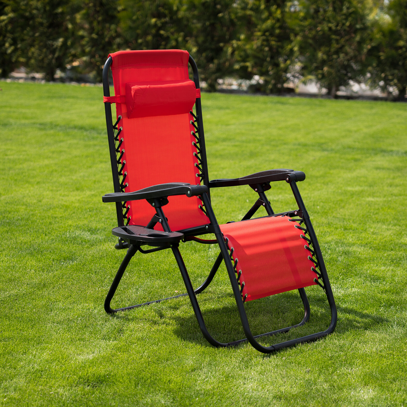 Крісло-шезлонг Virgo Zero Gravity Red - Virgo