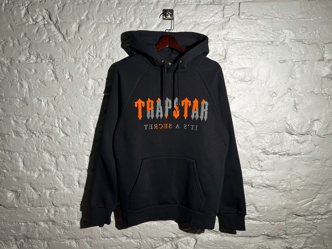 Hoodie Trapstar Black / Orange Grey - Trapstar