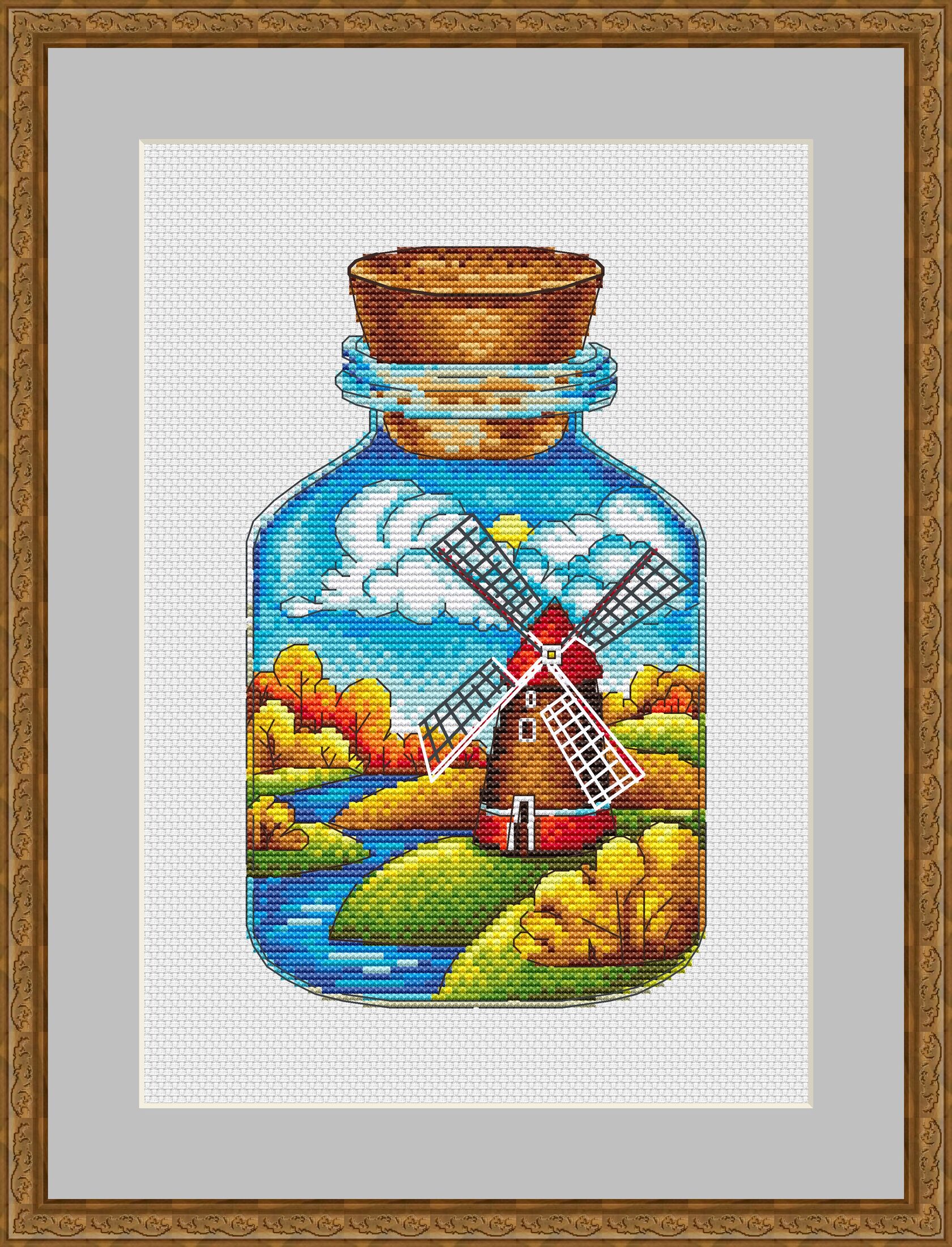 Holland Cross Stitch Pattern