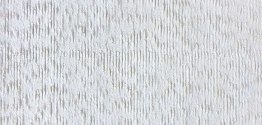 Ridged stone (pure white) - Elrock
