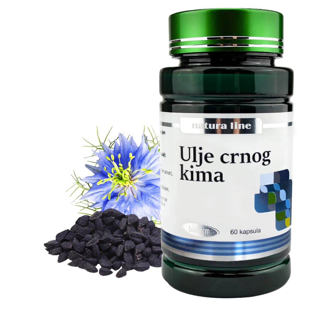 Ulje crnog kima (ćurekota) 60 kapsula - Natura Line