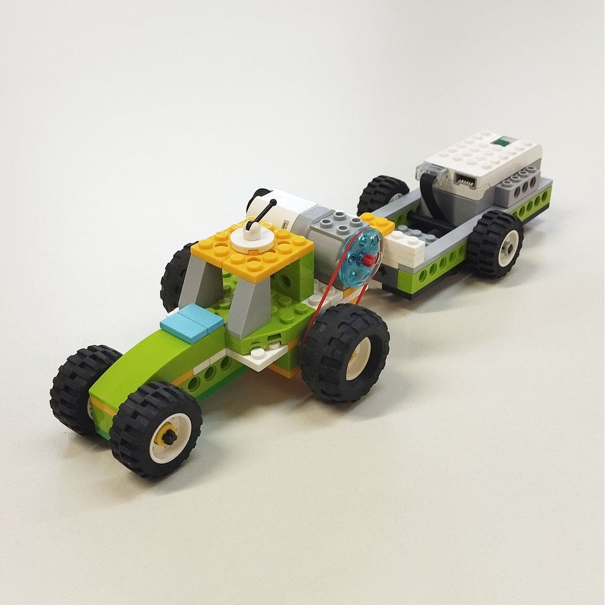 Инструкция Lego wedo: Трактор с прицепом (0687)