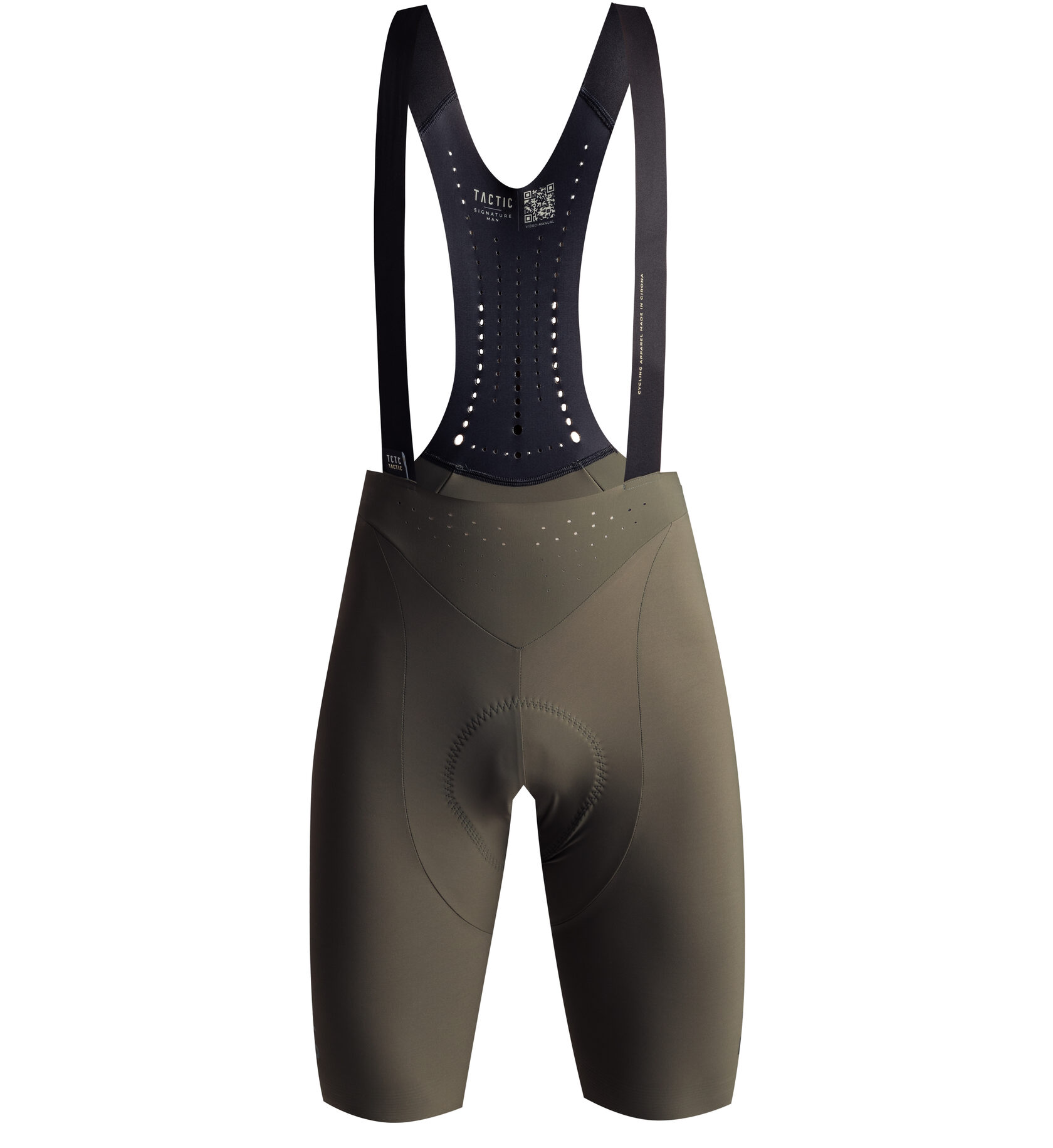 TACTIC MEN'S SIGNATURE BIB SHORT GREEN