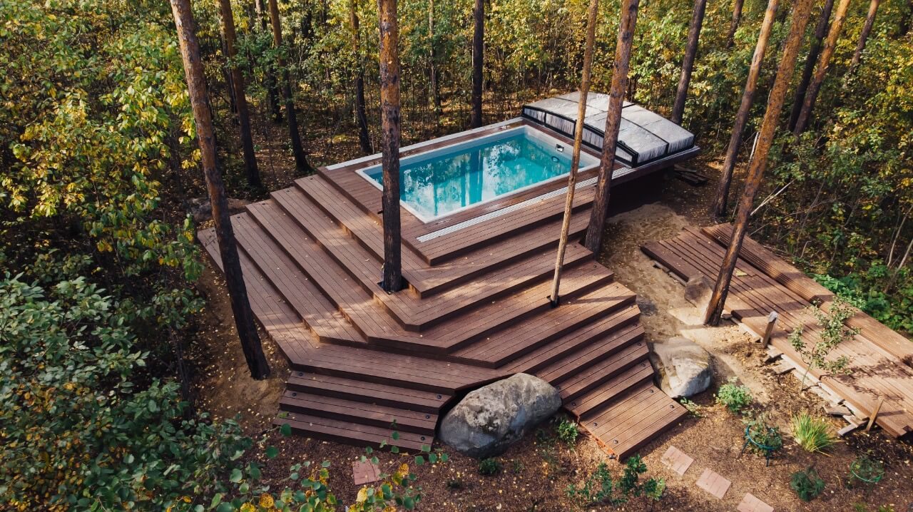 BRILIANT 52: керамо-композитный бассейн - Compass Pools