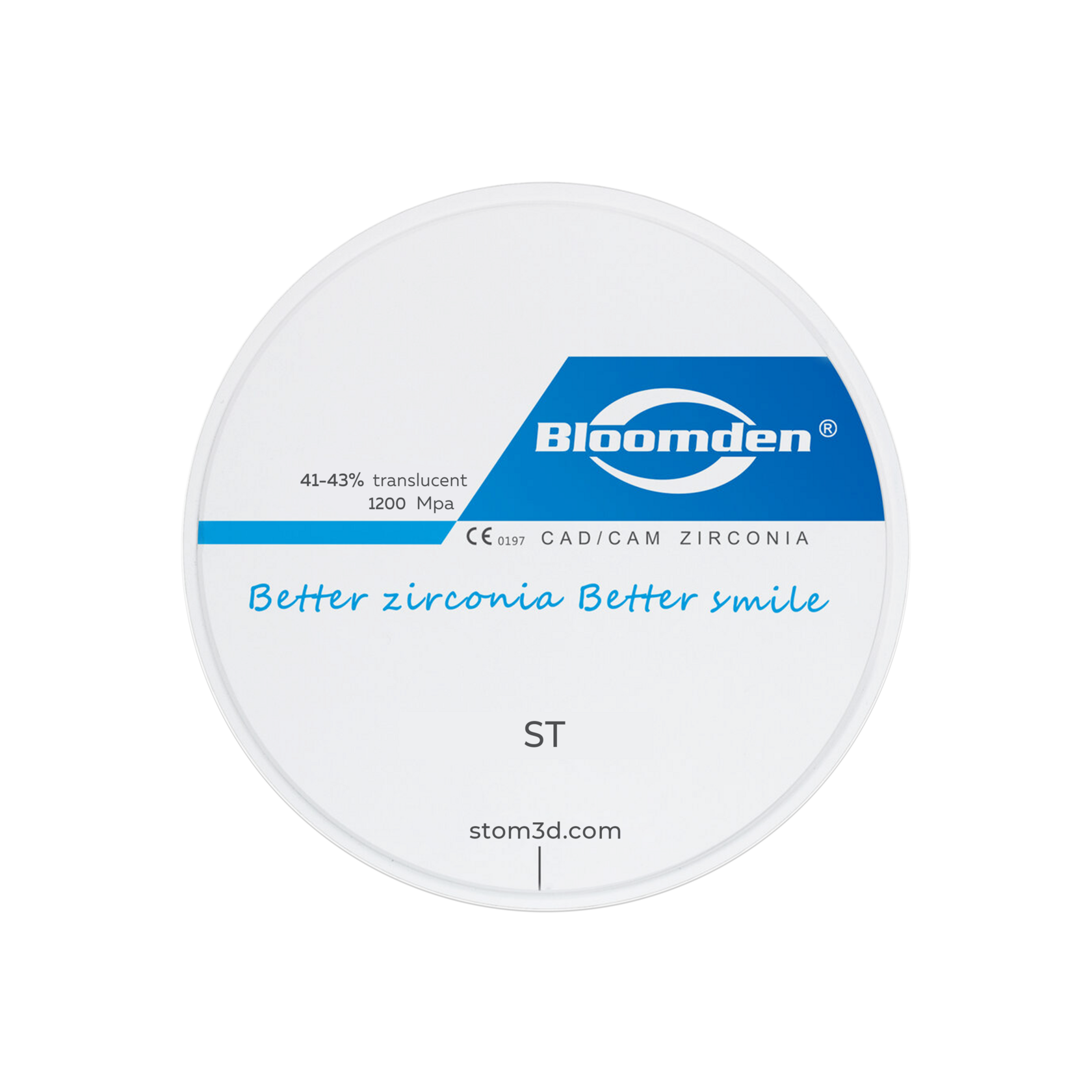 Циркониевая заготовка Bloomden ST с доставкой в любую точку мира!