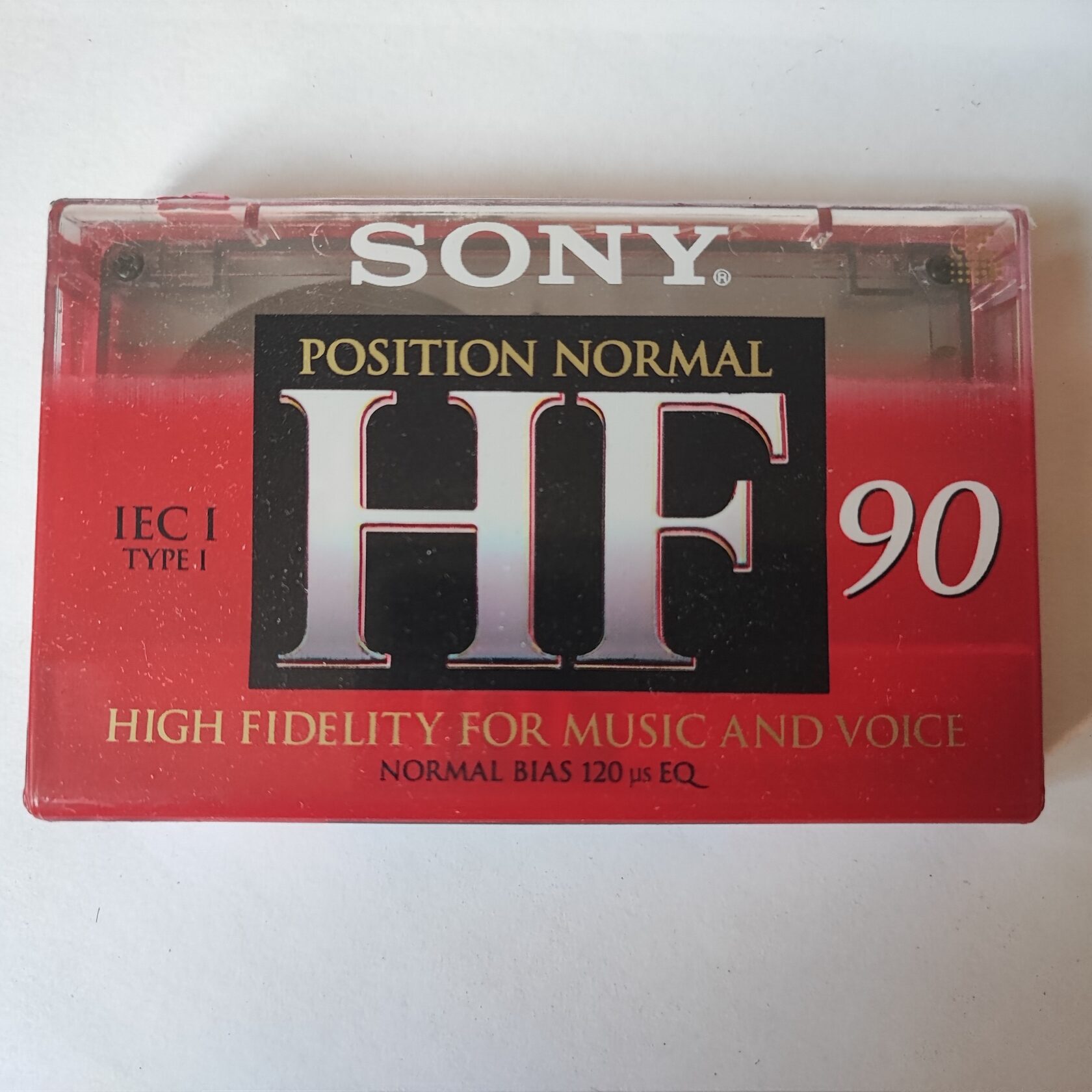 Аудиокассета для записи SONY HF90