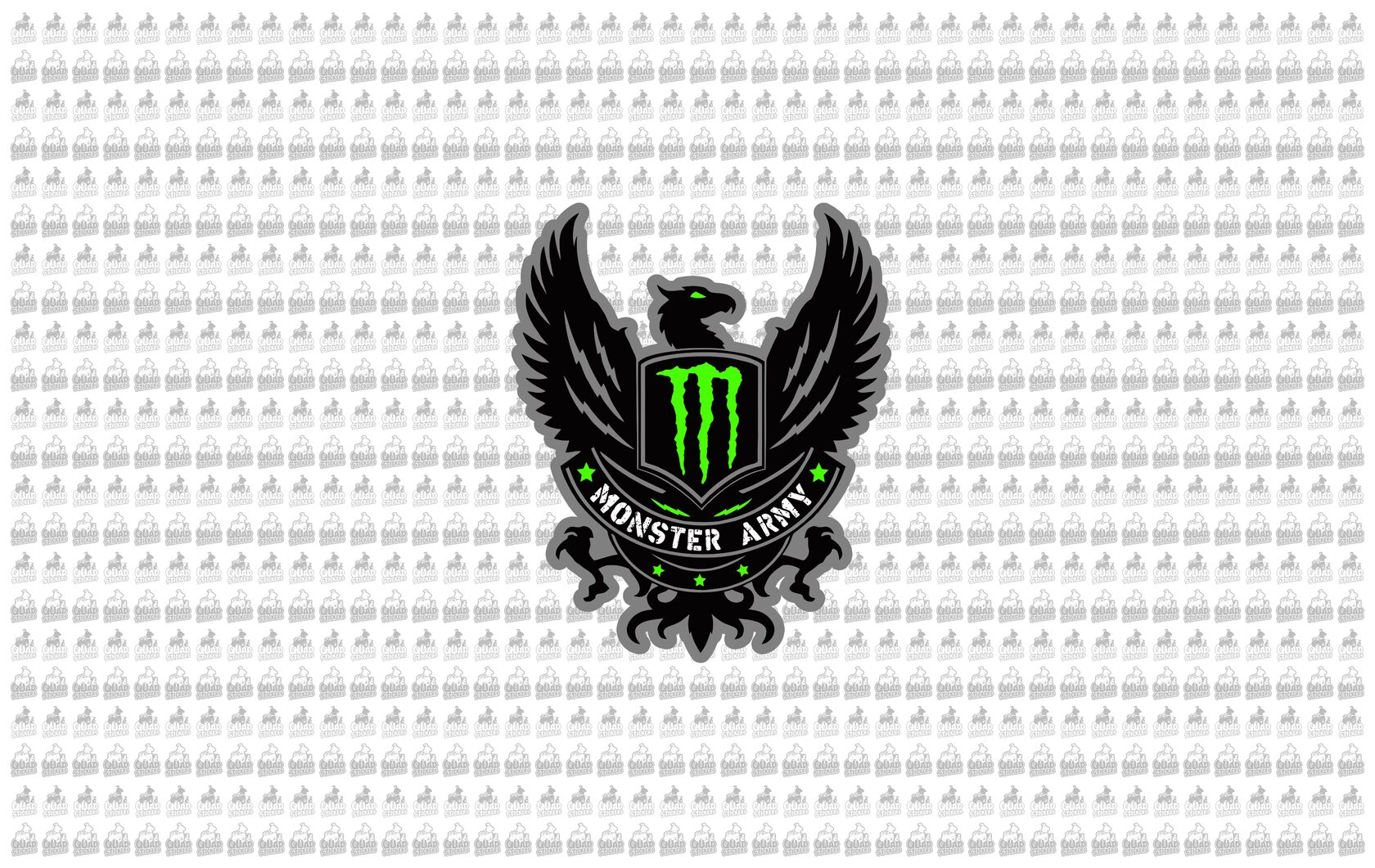 Наклейка Monster Army