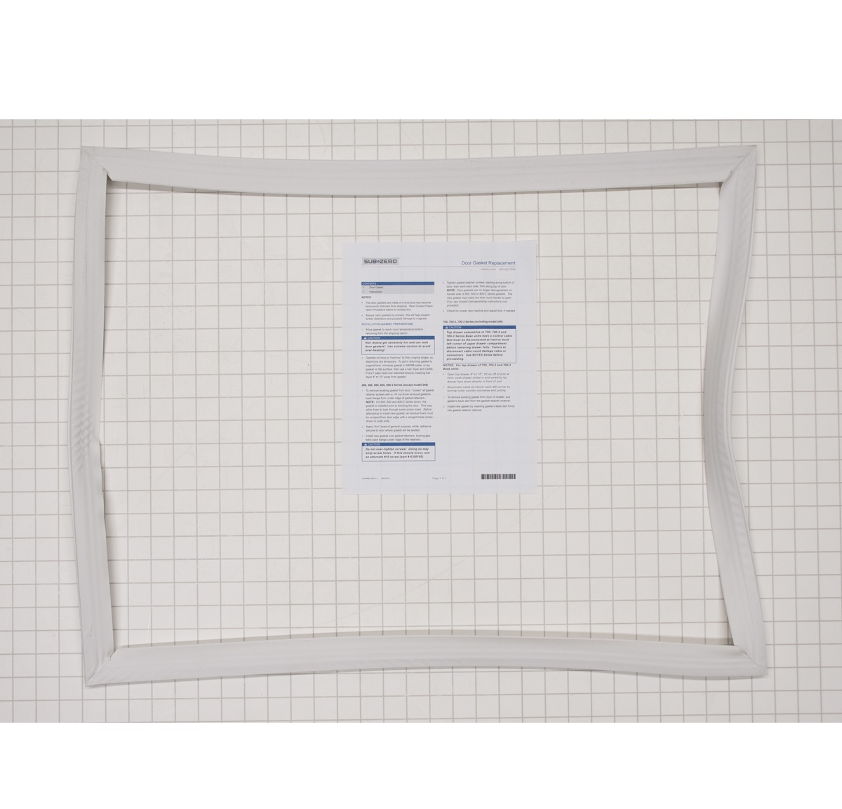 Sub-Zero Gasket Door 7042252 | Compatible with 245 Models