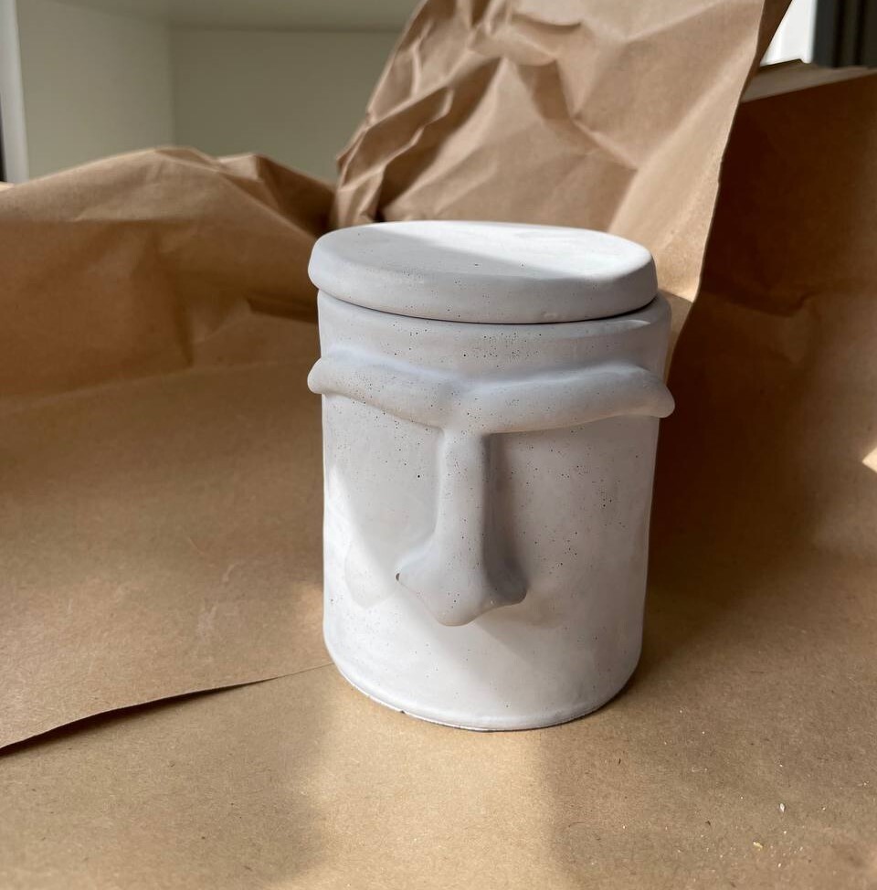 Силиконовая форма для гипса Мужчина S