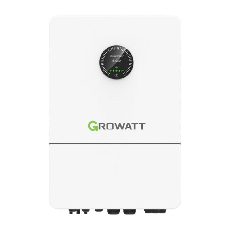 Трёхфазный гибридный инвертор Growatt WIT 6K-HU – 6 кВт, 48 В, 2 MPP