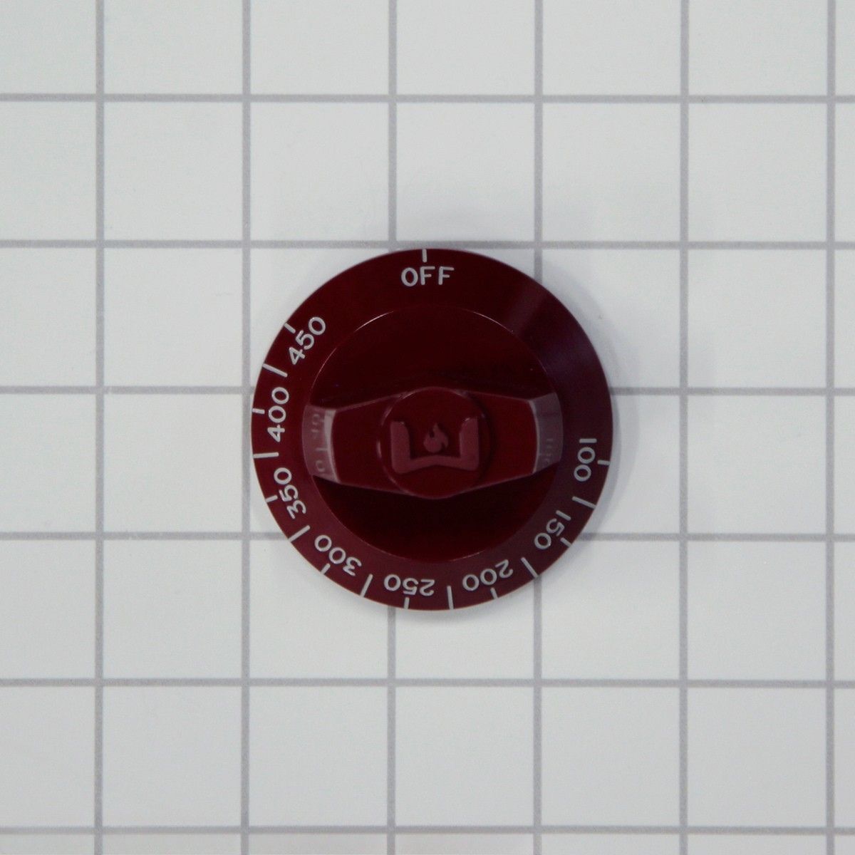Wolf Red Thermostat Knob OEM
