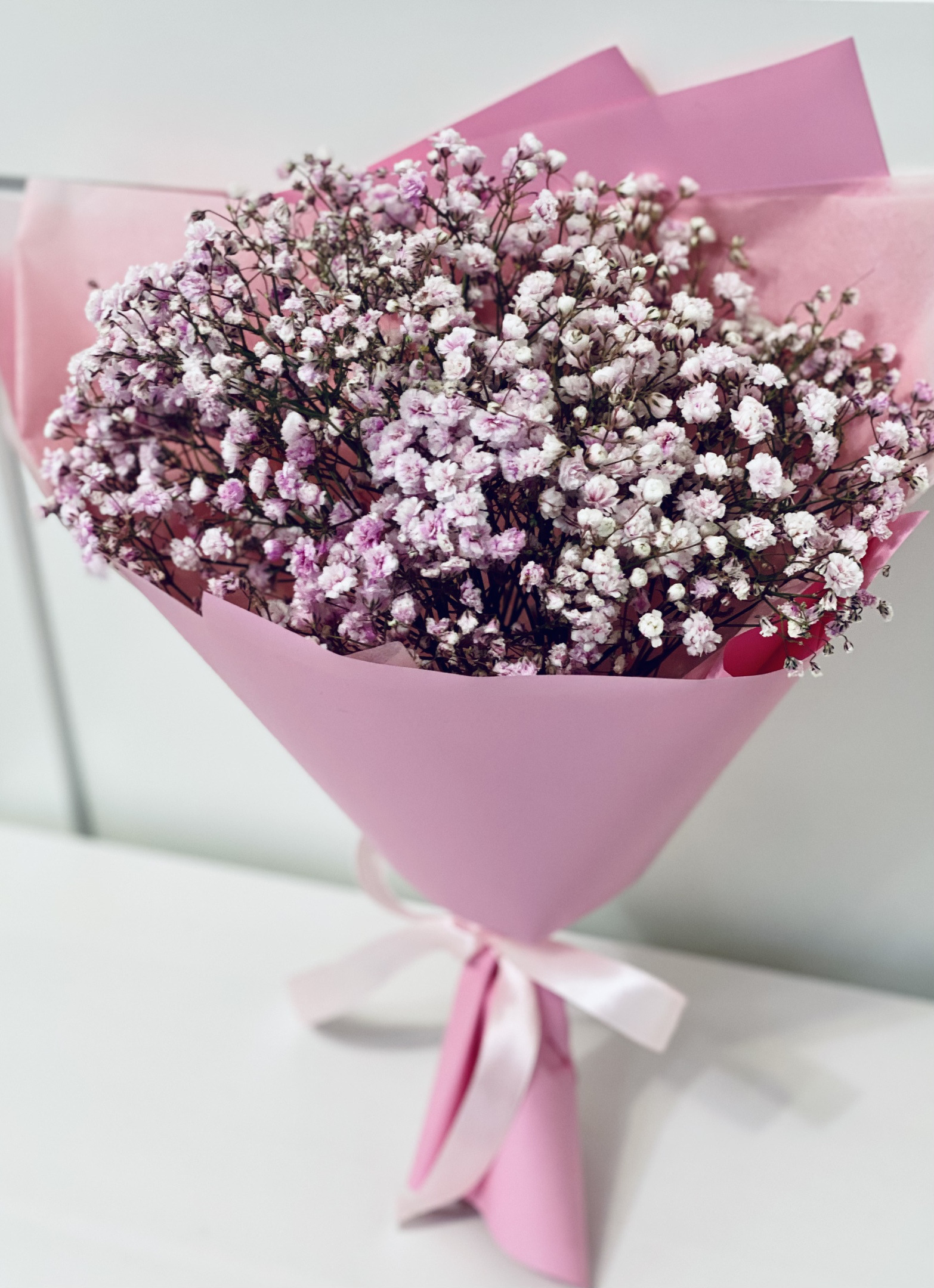 Букет из гипсофилы