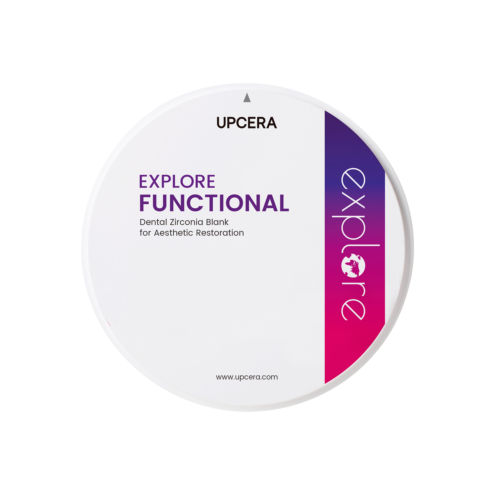 Циркониевая заготовка UPCERA Explore Functional — прочный циркон для ...