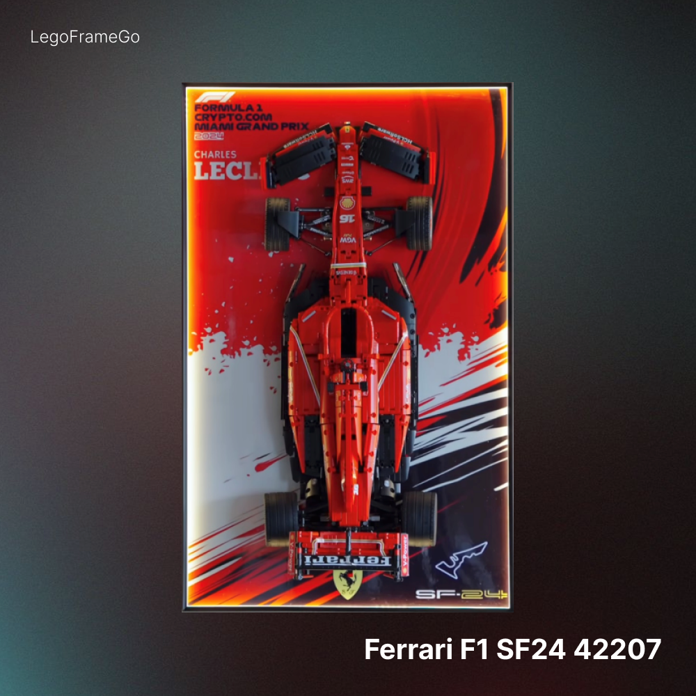 Дисплей для LEGO TECHNIC Ferrari F1 SF24 42207