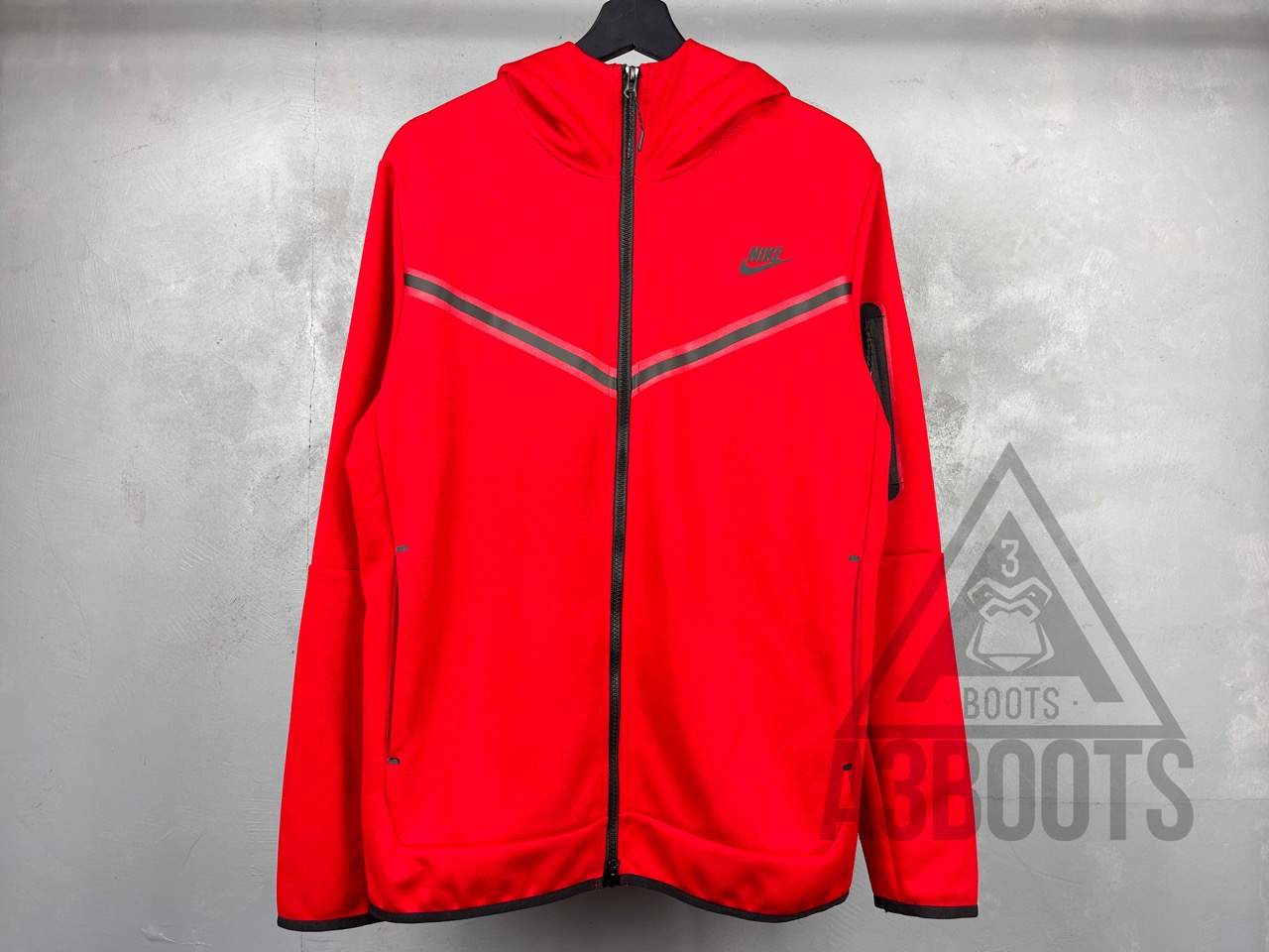 Track Jacket Nike Tech Fleece Red