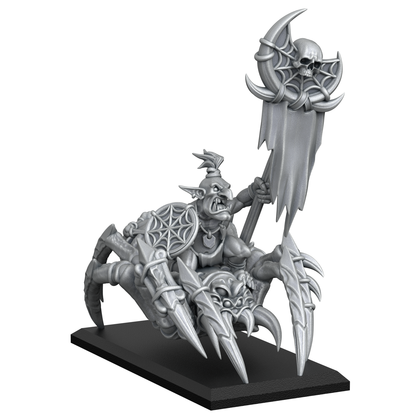 Goblin Spider Rider Standard Bearer
