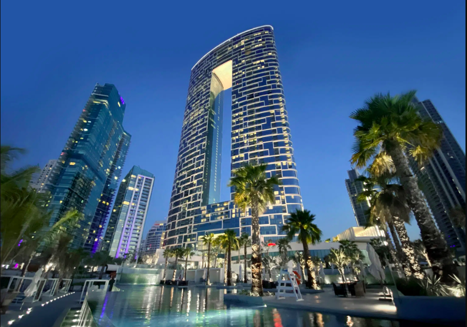 2 br, The Address Beach Residences