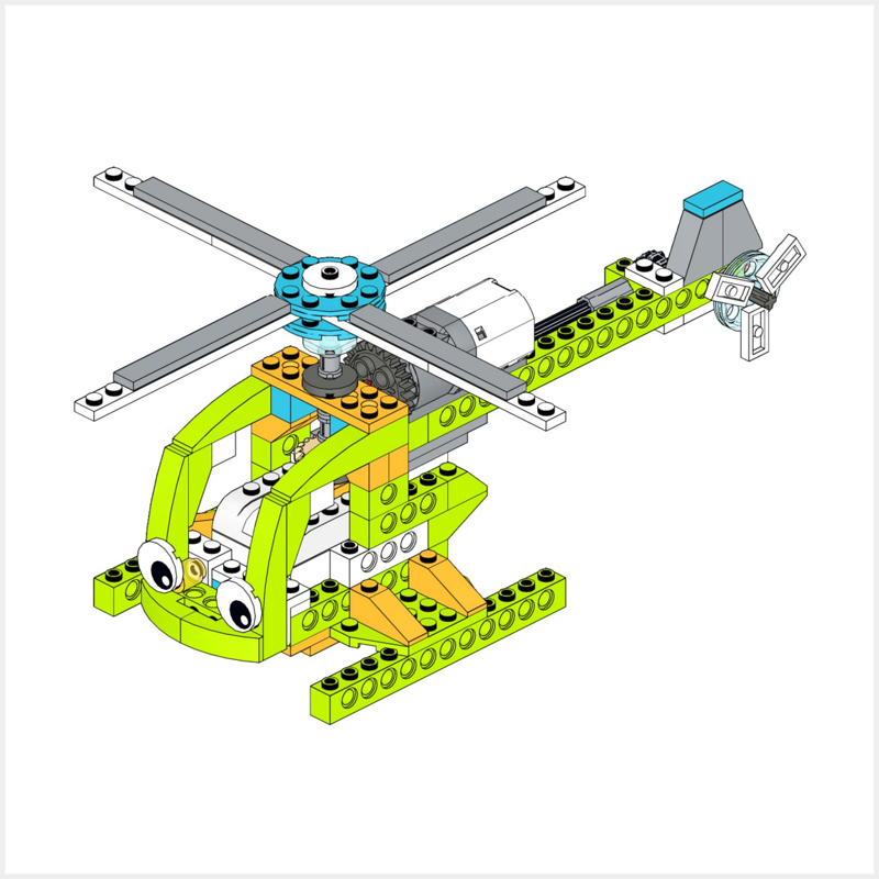 Инструкция Lego wedo: Вертолёт (0493)