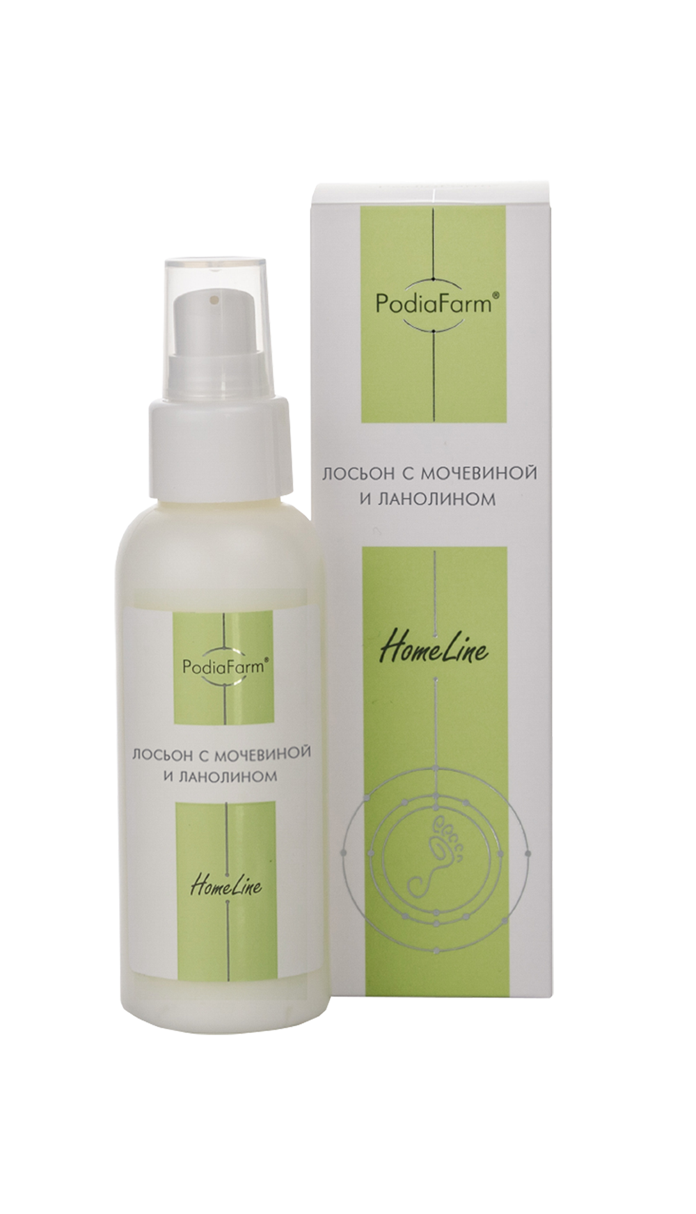 Лосьон с мочевиной и ланолином - Podiafarm