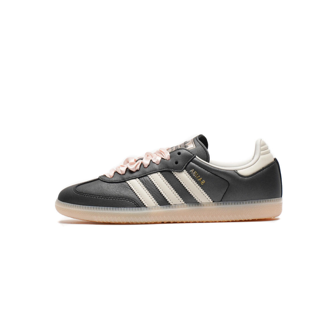Adidas Samba Black Wonder Quartz Ribbon Laces - Adidas