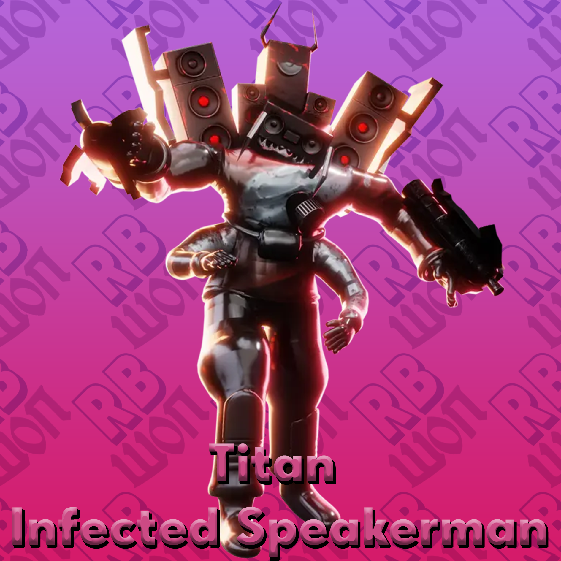 Titan Infected Speakerman