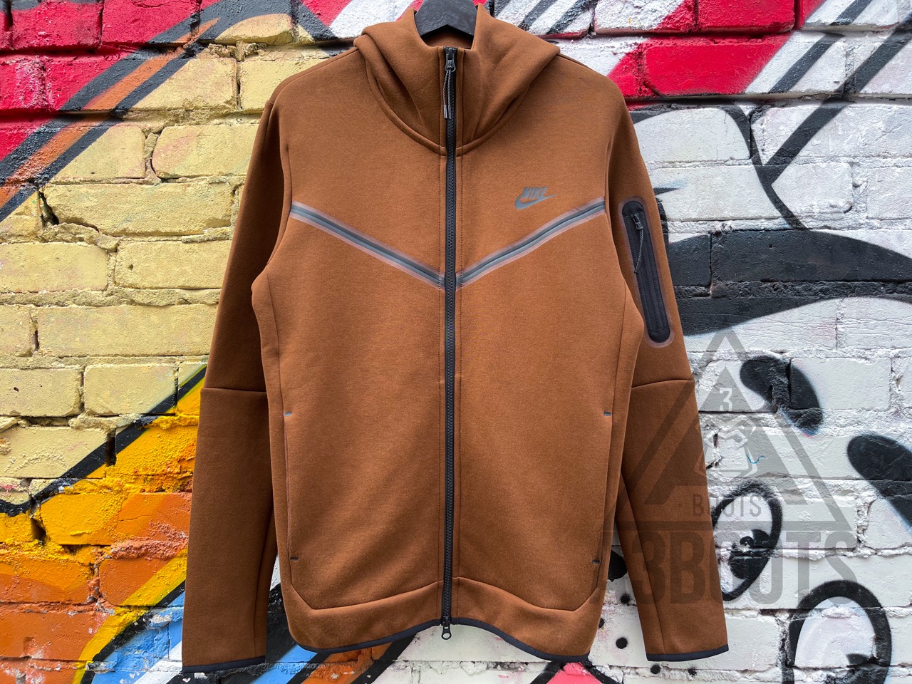 Jacket Nike Tech Fleece Brown