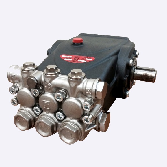 Насос высокого давления (помпа) Interpump EVOLUTION E2B2015 (без регулятора, никелированная ...