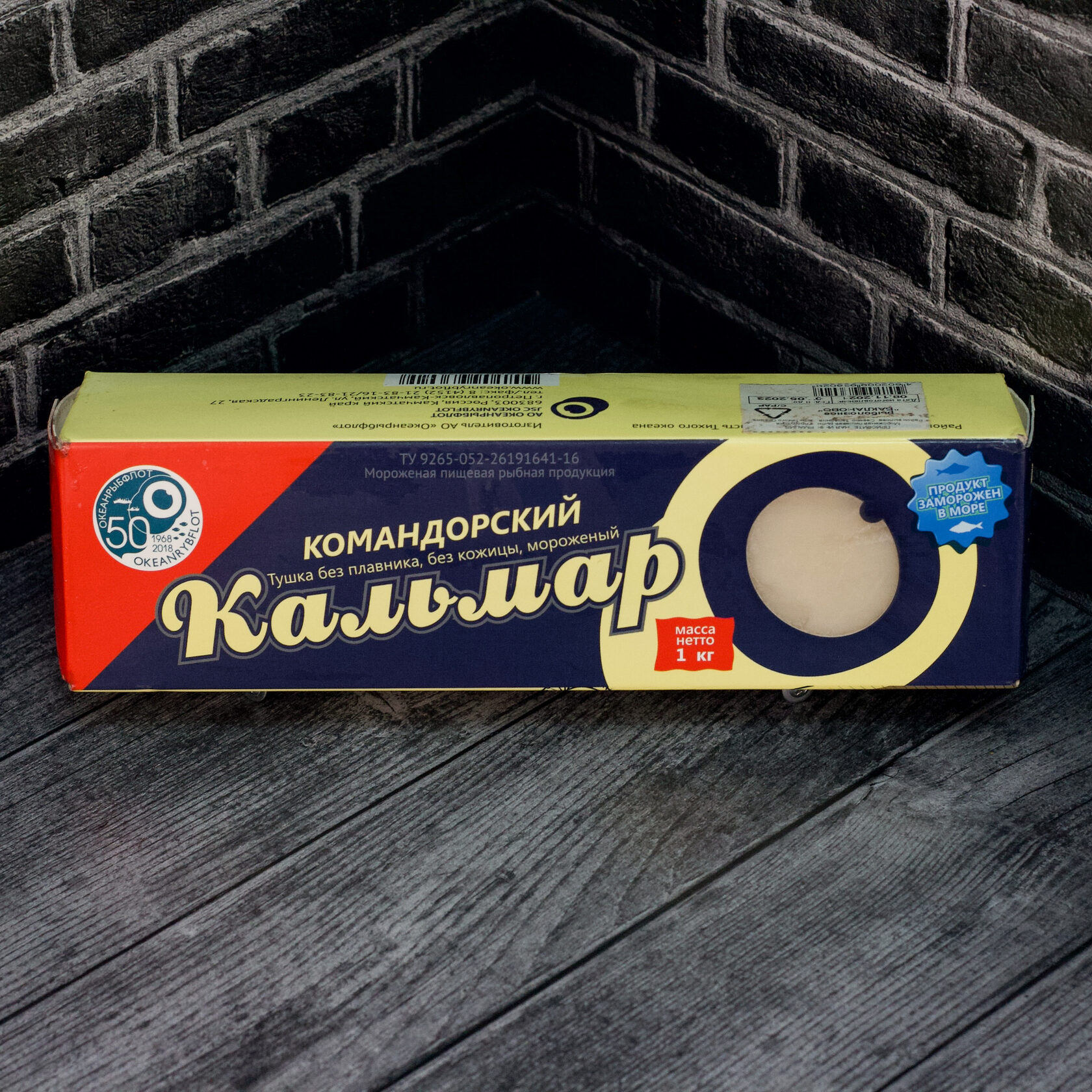 Кальмар Командорский, 1 кг, шт