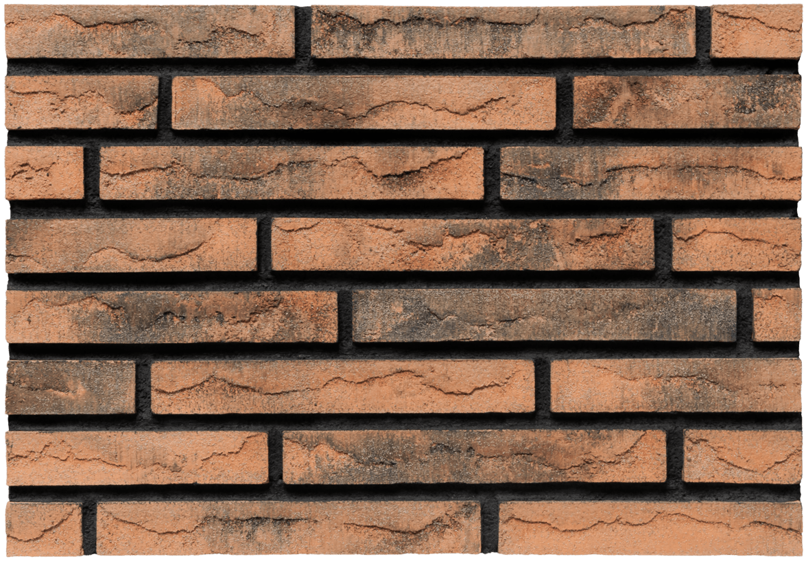 Фасадная плитка BrickWell Traditional цвет "Глиняный"