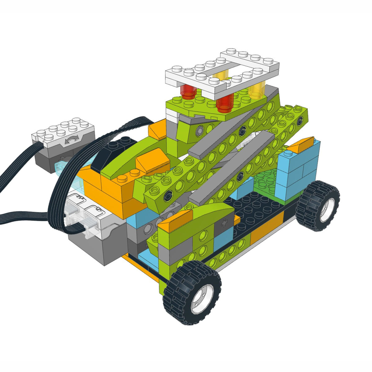 Инструкция Lego wedo: Подъёмник ножничный (1324)