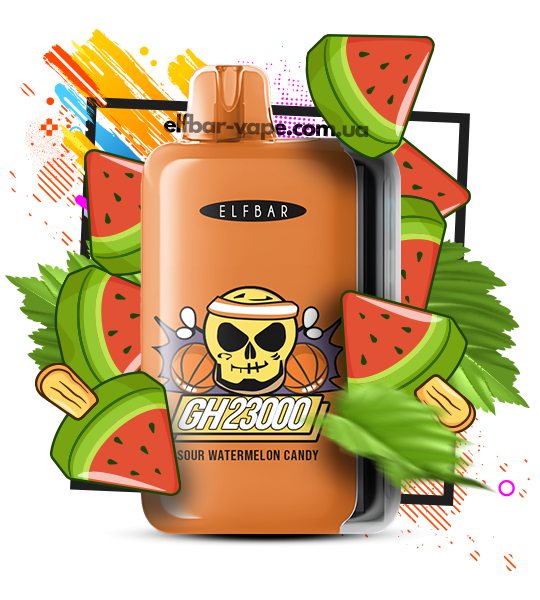 Одноразова POD-система ELF BAR GH 23000 5%