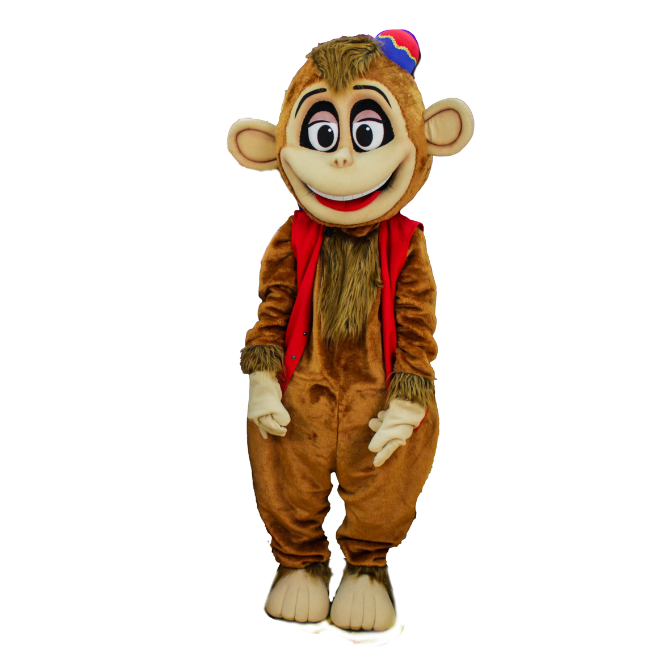 Mascot Monkey Abu in Dubai