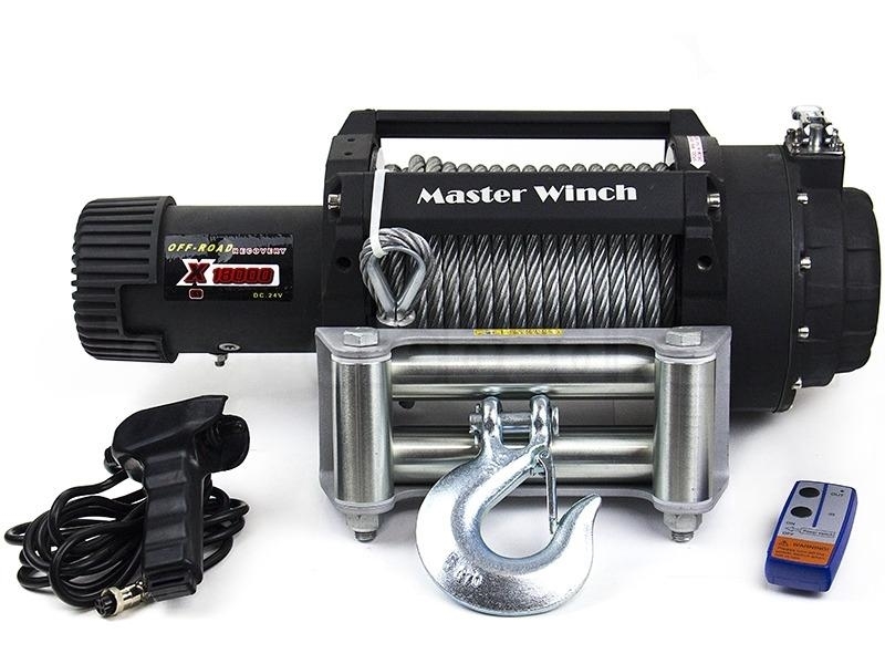 АВТОМОБИЛЬНАЯ ЛЕБЕДКА MASTER WINCH X18000 - 12V