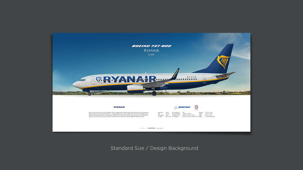 Ryanair Boeing 737-800 EI-EXF | Aviaposter