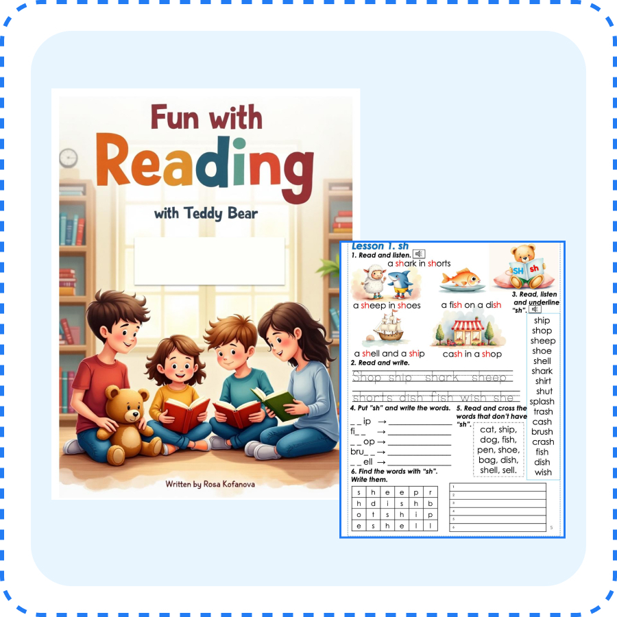 Fun with Reading (with Teddy Bear)