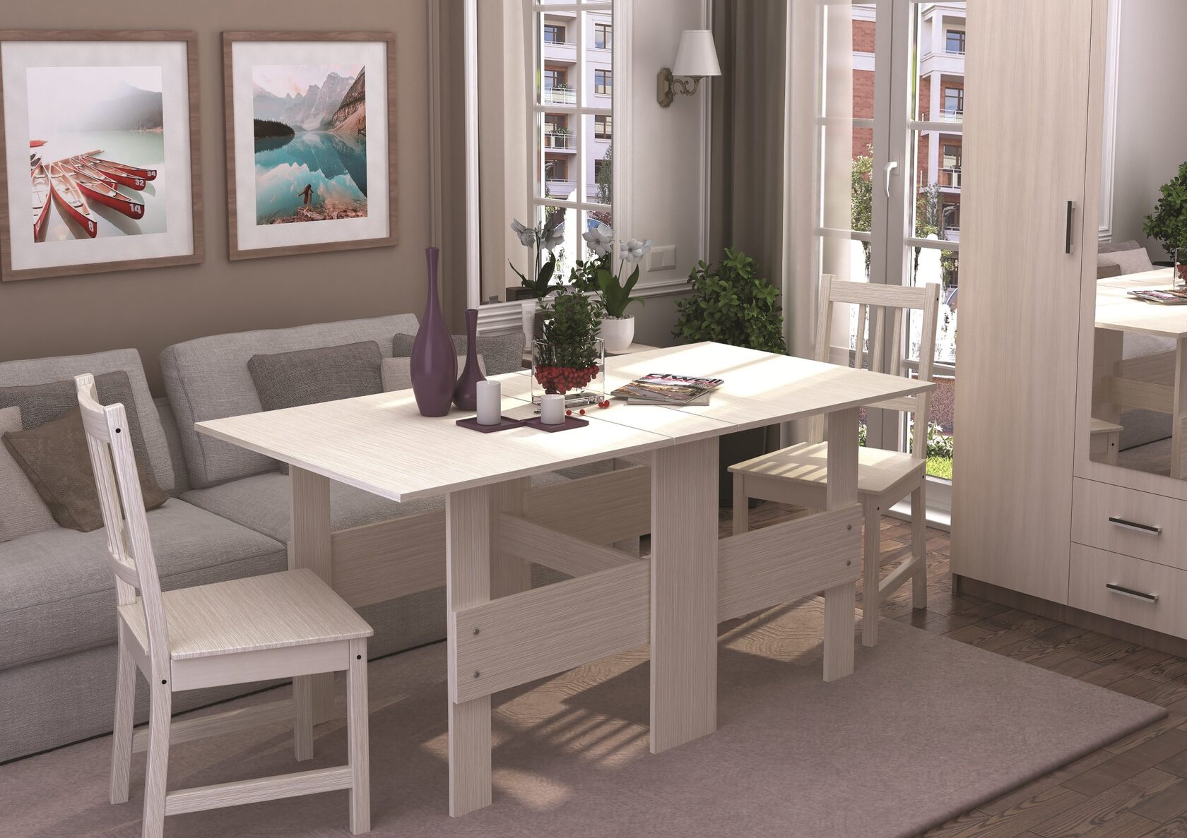 Стол обеденный Стандарт 230х800х750 | Интернет-магазин Крафт Мебель