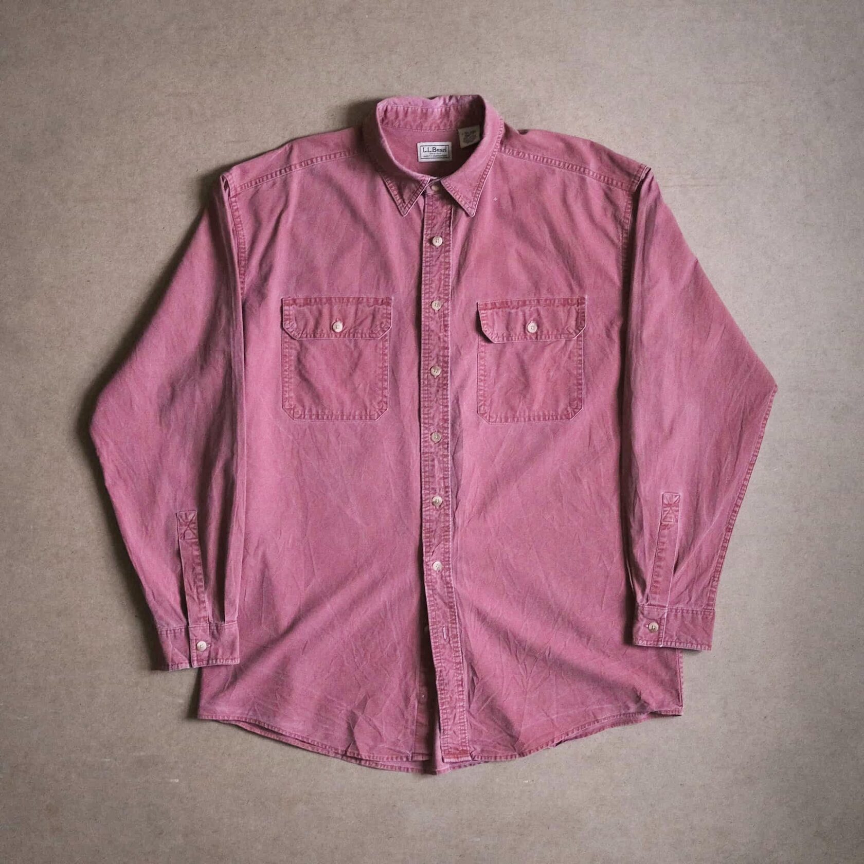 Рубашка LLBean (Washed out red)