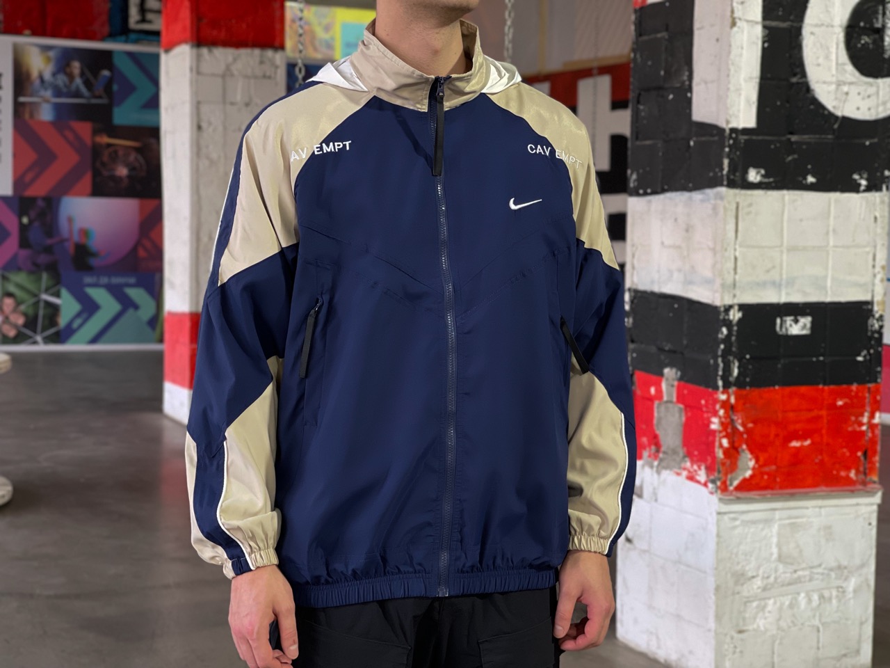 Track Jacket Nike x CE Navy Tan