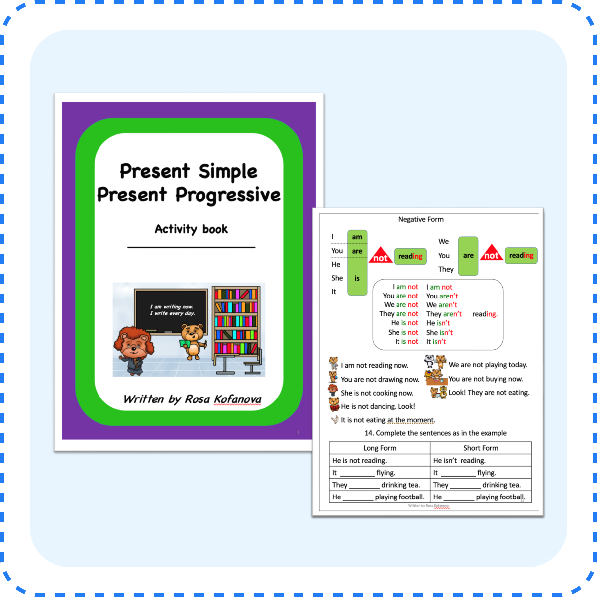 Present Simple/Progressive