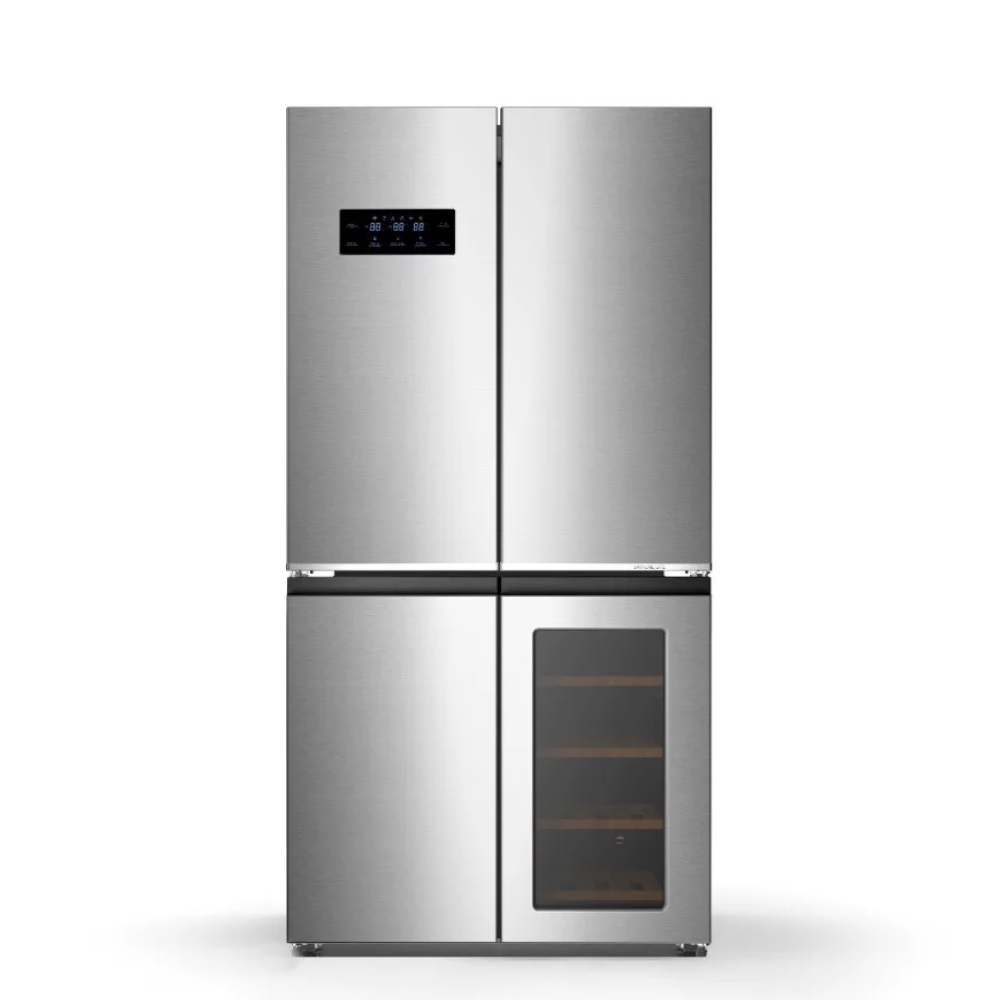 Холодильник трёхкамерный с винным шкафом GDCD-605W GENCOOL